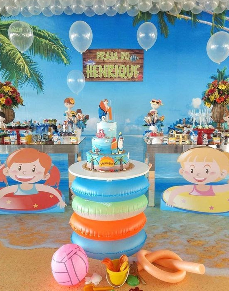 Festa praia: 30 ideias para dar uma festa de arrasar! - It Mãe